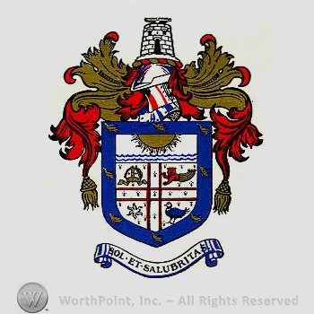 Mark with Heraldry: A tower atop an armor helmet | #526846