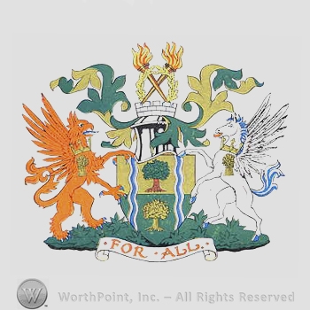 Mark with Heraldry: torches, wreath, crown, | #526850