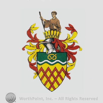 Mark with Heraldry: half monk, crown, helmet, | #526870