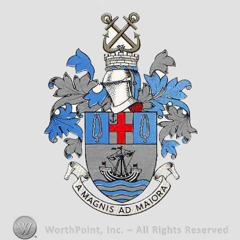 Mark with Heraldry: anchors, crown, helmet, | #526877