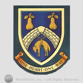 Mark with Heraldry: shield, pears, bridge, | #526886