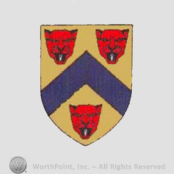 Mark with Heraldry: leopard faces, shield, | #526891