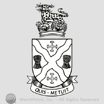 Mark with Heraldry: leopard, crown, shield, wavy | #526896