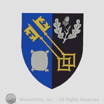 Mark with Heraldry: oak twig, keys, woolpack, | #526904