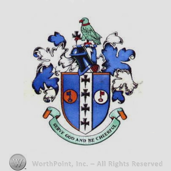 Mark with Heraldry: parrot, crosses, helmet, | #526908