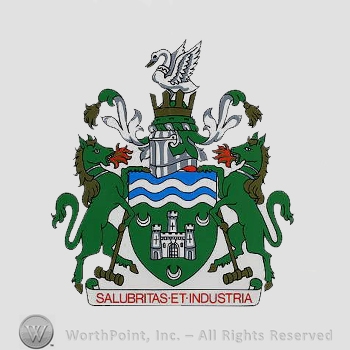 Mark with Heraldry: swan, crown, helmet, shield, | #526929