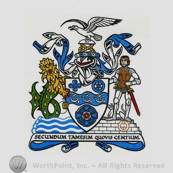 Mark with Heraldry: seagull, bollard, rope, | #526935