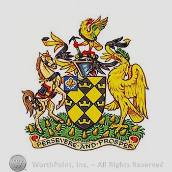 Mark with Heraldry: eagle, chain, pick axe, | #526962