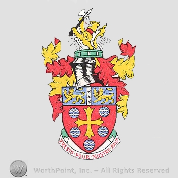 Mark with Heraldry: battle axe, half lion, | #526995