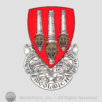 Mark with Heraldry: cannon barrels, lion faces, | #527053