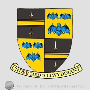 Mark with Heraldry: shield, swords, bats, | #527081
