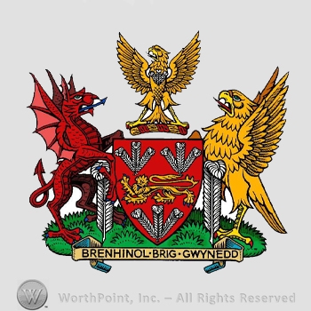 Mark with Heraldry: eagles, ostrich feathers, | #527268