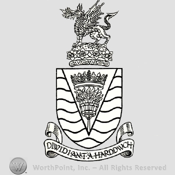 Mark with Heraldry: dragon, flames, daffodil | #527306