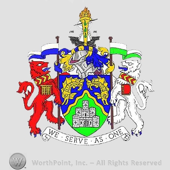 Mark with Heraldry: torch, droplets, ship, | #527342