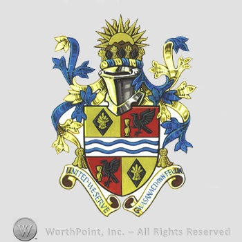 Mark with Heraldry: sun, crown, diamond shape, | #527348