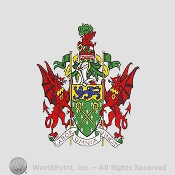 Mark with Heraldry: oak tree, dragon, diamond | #527357