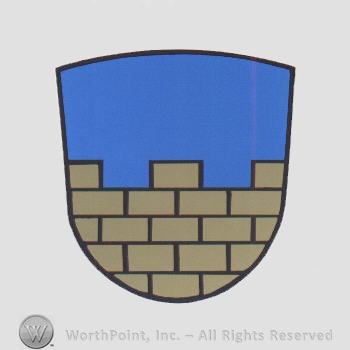 Mark with Heraldry: shield and wall brics. | #531373
