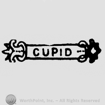 Mark with Cupid written on a ribbon | #5315