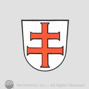 Mark with Heraldry: shield, cross. | #531552