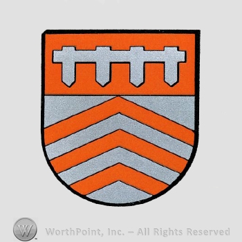 Mark with Heraldry: shield, fence, chevron. | #532612