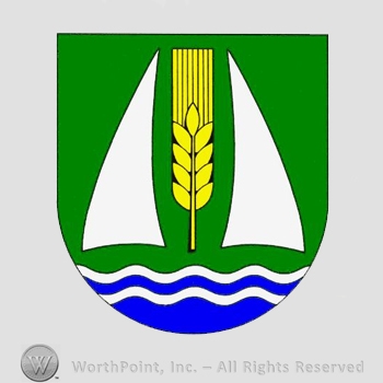 Mark with Heraldry: shield, wheat spice, wavy | #533701