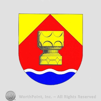 Mark with Heraldry: shield, wavy line, triangle, | #533801