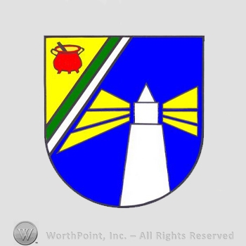 Mark with Heraldry: shield, lighthouse, cauldron, | #533918