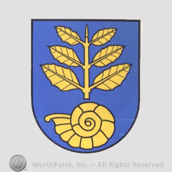 Mark with Heraldry: shield, branch, snail. | #533962