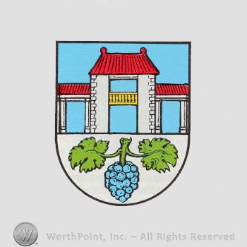 Mark with Heraldry: shield, entrance, grapes and | #534995