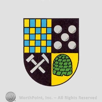 Mark with Heraldry: shield, chequered field, | #535013