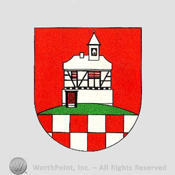 Mark with Heraldry: shield, chequered field, | #535099