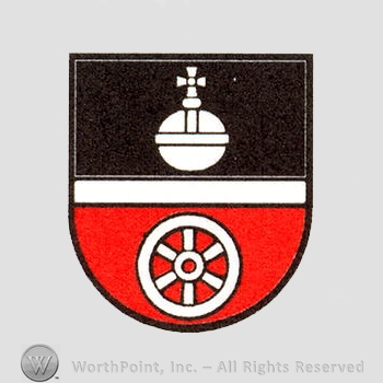 Mark with Heraldry: shield, orb with cross, | #535173