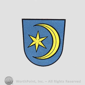 Mark with Heraldry: shield, star, half moon. | #535175