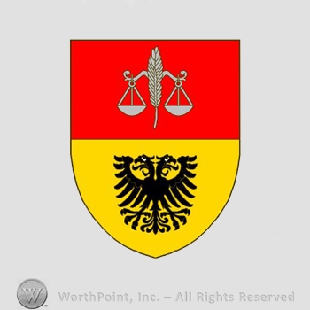 Mark with Heraldry: shield, scale, feather, | #536267