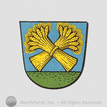 Mark with Heraldry: shield, wheat garb, green | #536284