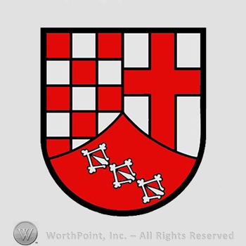 Mark with Heraldry: shield, cross, chequered | #537212
