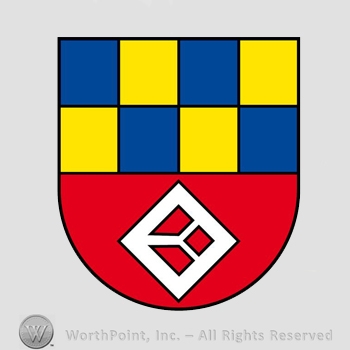 Mark with Heraldry: shield, chequered field, | #537310
