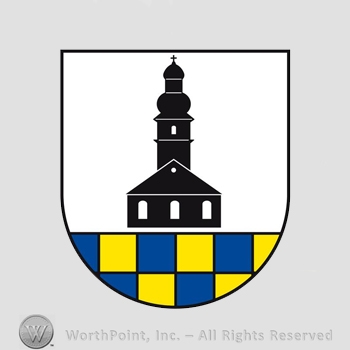 Mark with Heraldry: shield, church, chequered | #537316