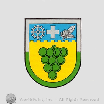 Mark with Heraldry: shield, grapes, cross, | #537431
