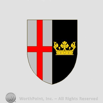 Mark with Heraldry: shield, cross, crown. | #538476