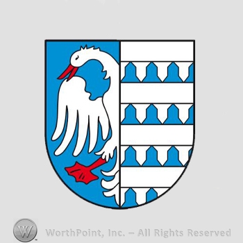 Mark with Heraldry: shield, duck, many small | #540168