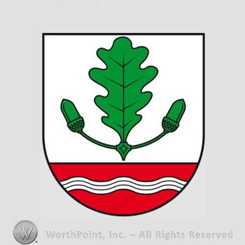 Mark with Heraldry: shield, oak leaf, acorns, | #540234