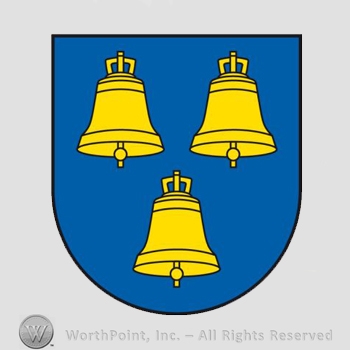 Mark with Heraldry: shield and three bells. | #540273