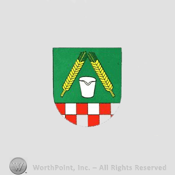 Mark with Heraldry: shield, chequered bar, wheat, | #540304