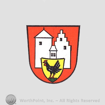 Mark with Heraldry: shield, castle, rooster, | #541323