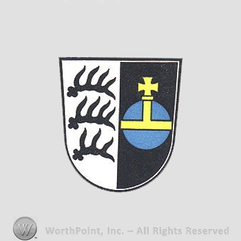 Mark with Heraldry: shield, orb, antlers. | #541478