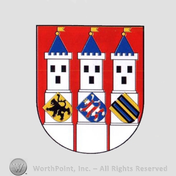 Mark with Heraldry: shield, three towers, three | #541561