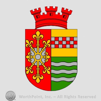 Mark with Heraldry: shield, escarbuncle, | #542858