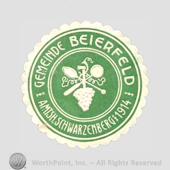 Mark with Heraldry: shield, ribbon, grapes, | #542885