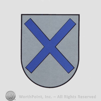 Mark with Heraldry: shield, cross. | #543101